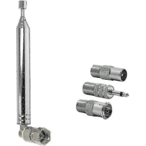75 Ohm Telescopic Dab Radio Aerial Antenna For Hifi Av Receiver Mini ...