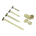 ACCO Brass Prong Paper File Fasteners, 1-1/4", 100-Pack - Walmart.com