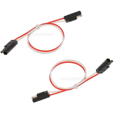 12 INCH SAE to SAE 2 Pin Quick Disconnect Harness,Connector Plug ...