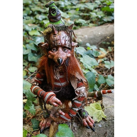Garden Big Goblin Eddie, Garden Gnomes of The Troll Clan, Evil Pirate ...