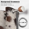 Brown Fur Texture Outdoor Curtains for Patio, Country Farm Animal ...