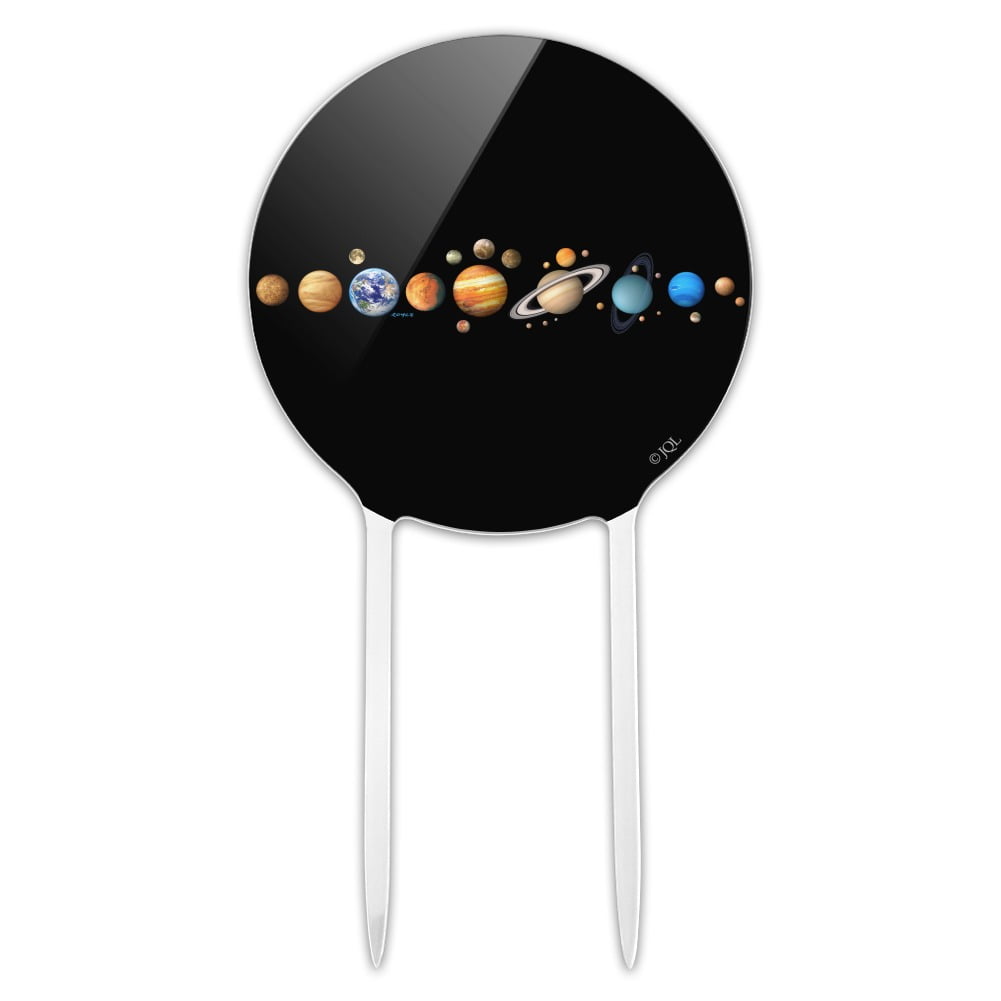 Acrylic Solar System Planet Order Mercury Venus Earth Mars Jupiter ...