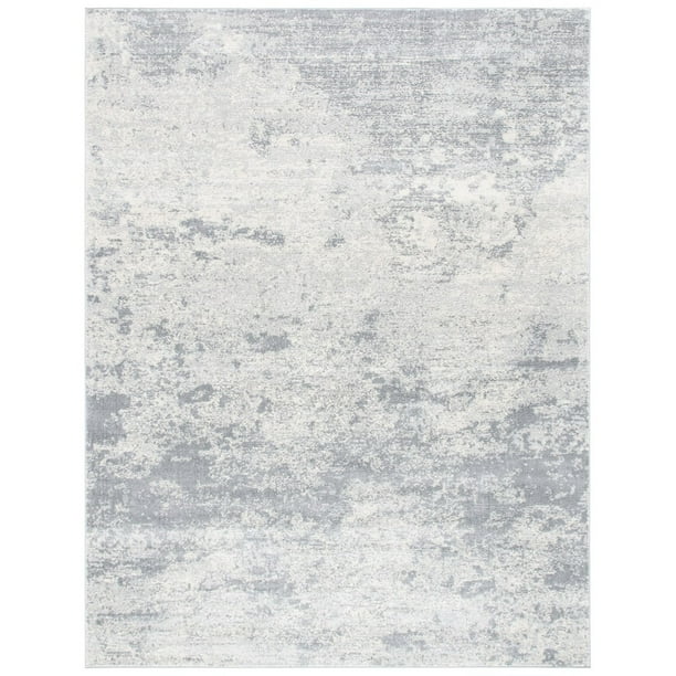 SAFAVIEH Brentwood Alaia Abstract Area Rug, 12' x 18', Grey/Ivory ...