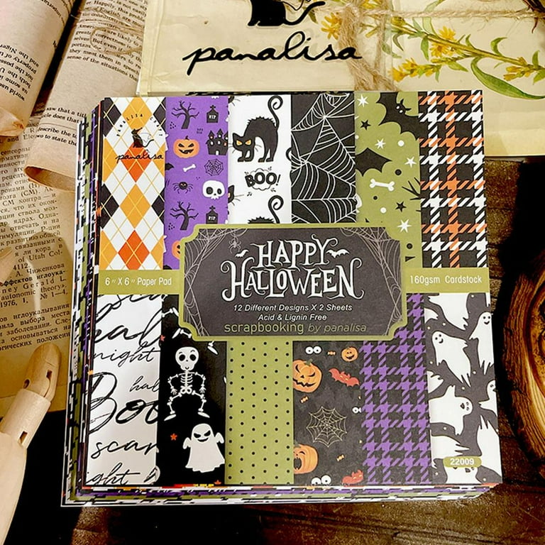 Vintage Halloween Scrapbook Paper Vintage Halloween Scrapbooking