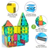Jasonwell 65pcs Science Kit Builders Magnetic Tiles Learning Patterns ...