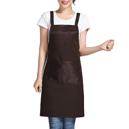 Ruiboury 2 Pieces Pure Colour Aprons for Men Pinafore Mens Apron Apron ...