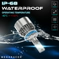 Mega Racer Combo 2 Sided H11 9005 HB3 LED Headlight Bulb (4 PACK ...