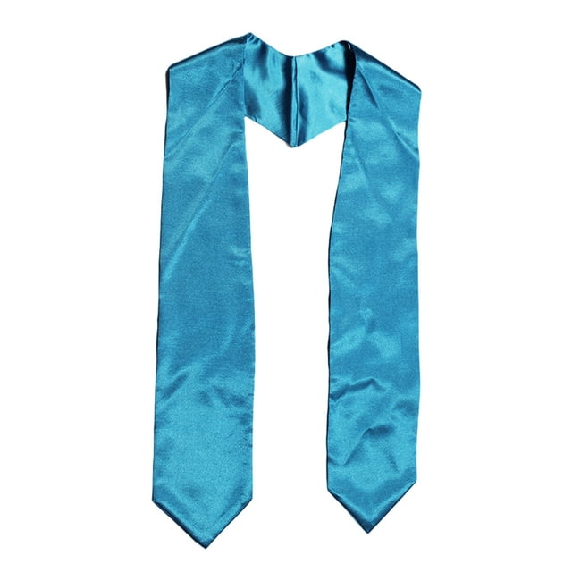 FaLX Graduation Stole Super Soft Vibrant Color Faux Silk Unisex Adult ...