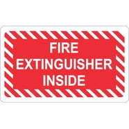 5inx5in Red First Aid Sticker Vinyl Medical Emergency Sign Decal ...