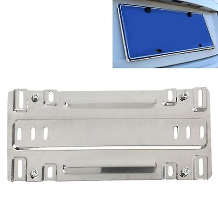 Stainless Steel License Plate Bracket License Plate Base Plate Car ...