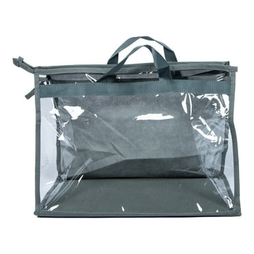 BAETEUY Handbag Storage Organizer Dust Bag with Handle Transparent ...