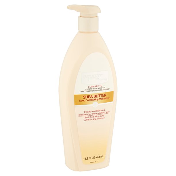 Equate Beauty Shea Butter Deep Conditioning Moisturizer, 16.8 fl. Oz ...