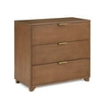 Pixie 3 Drawer Dresser in Walnut - Walmart.com