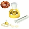 2 X Donut Mold Cake Bread Decorating Tool Desserts Creative Diy Cutter ...