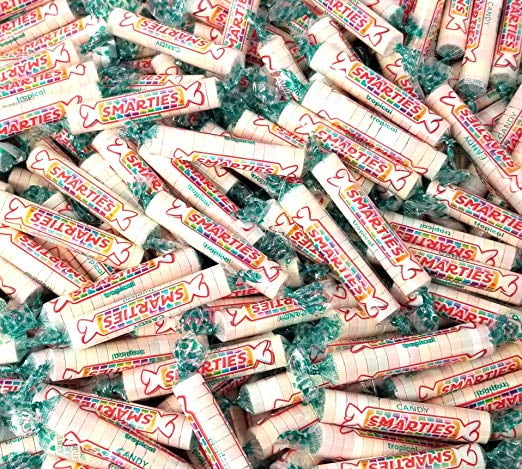 Smarties Tropical Candy Rolls, Gluten-Free Hard Candy, Bulk 2 Pounds ...