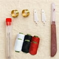 Hand Sewing Tools Kit for Quilts | 25 Needles Assorted Sizes, 3 Thread ...