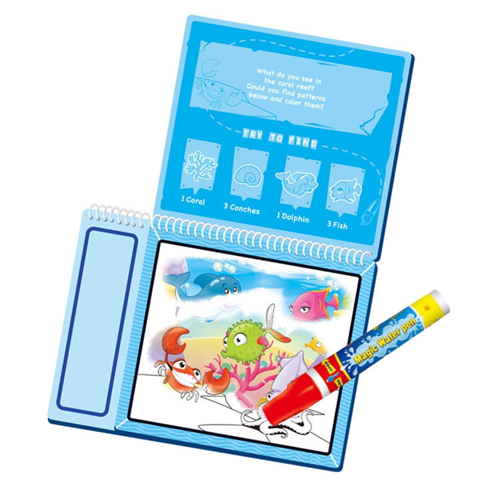 Magic Water Drawing Board Water Painting Book Children's ...