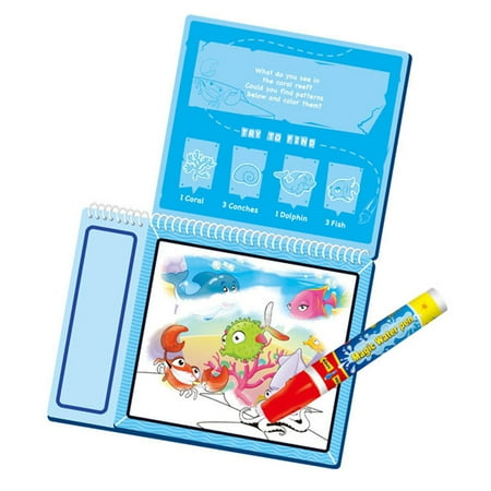 Magic Water Drawing Board Water Painting Book Children's ...
