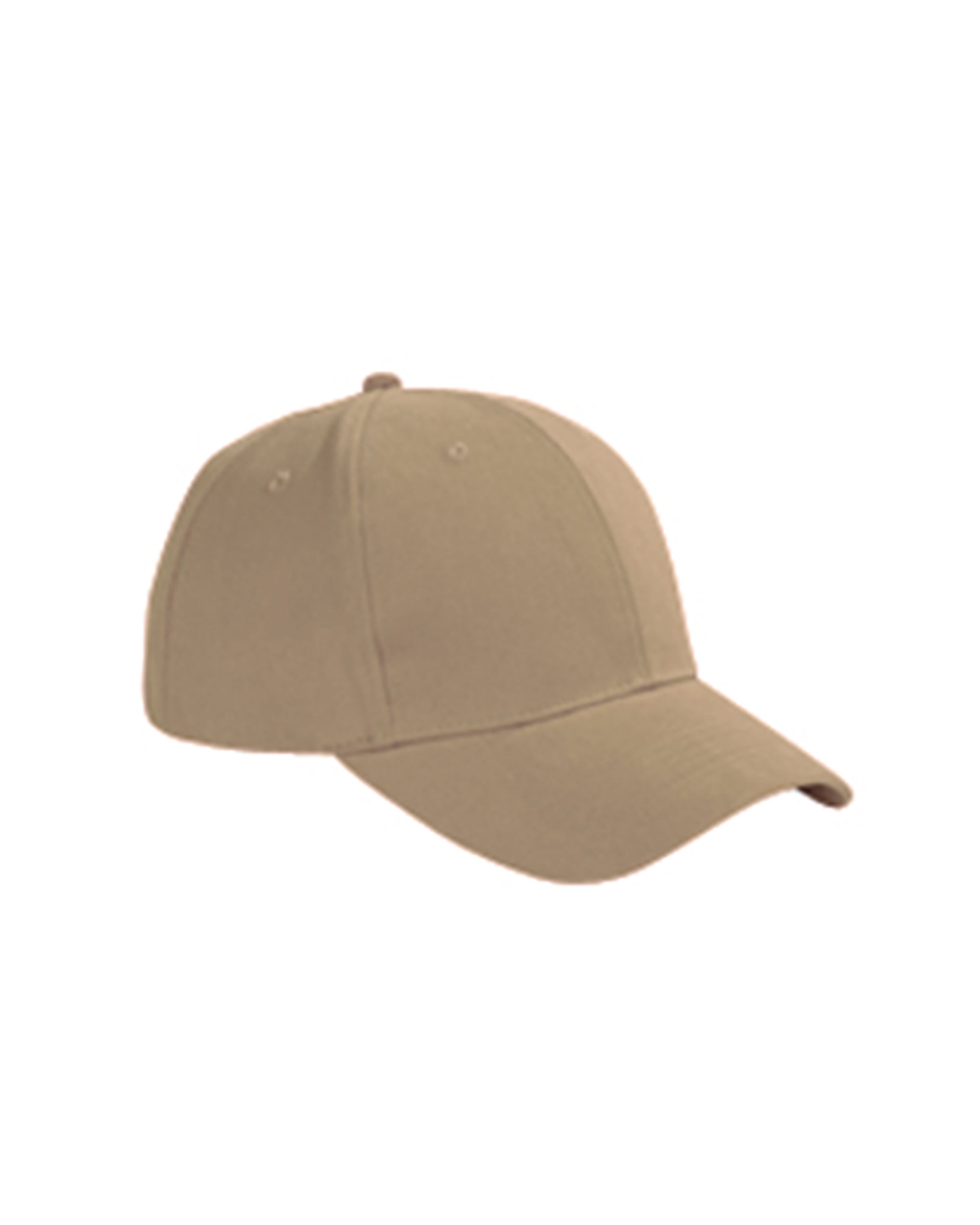 Big Accessories 6-Panel Brushed Twill Structured Cap, Style BX002 ...