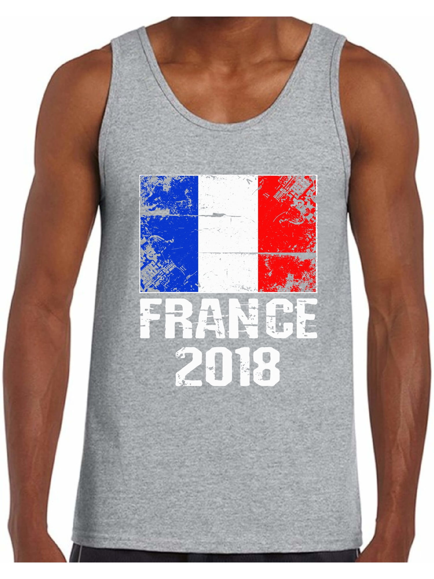 Awkward Styles France 2018 Tank Top for Men French Flag Muscle Shirt ...