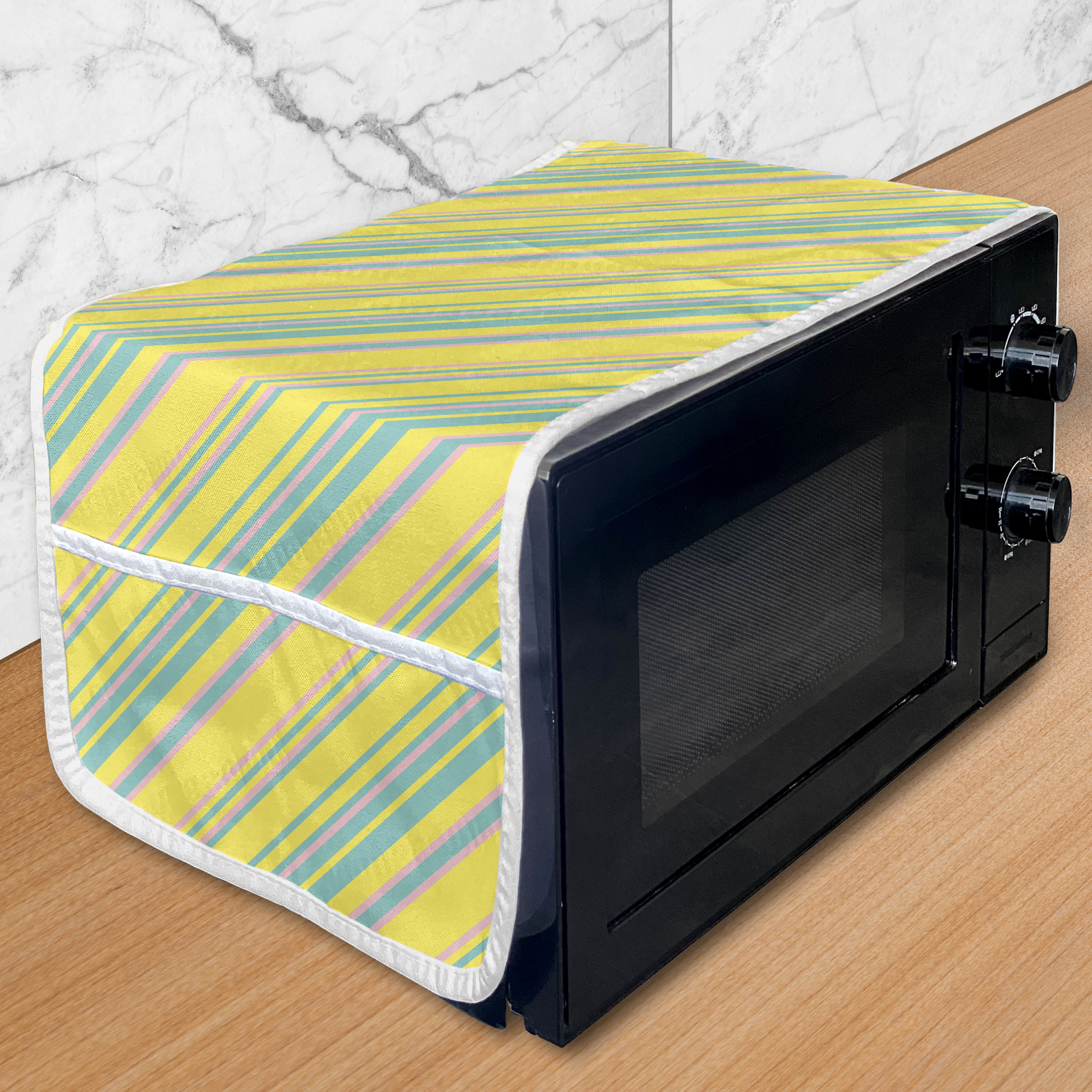 Geometric Microwave Oven Cover, Abstract Patterns from Straight ...