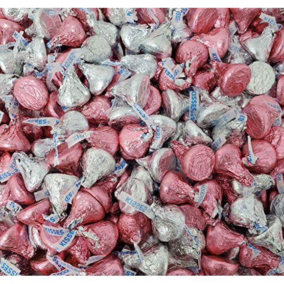 Pink Hershey's Kisses