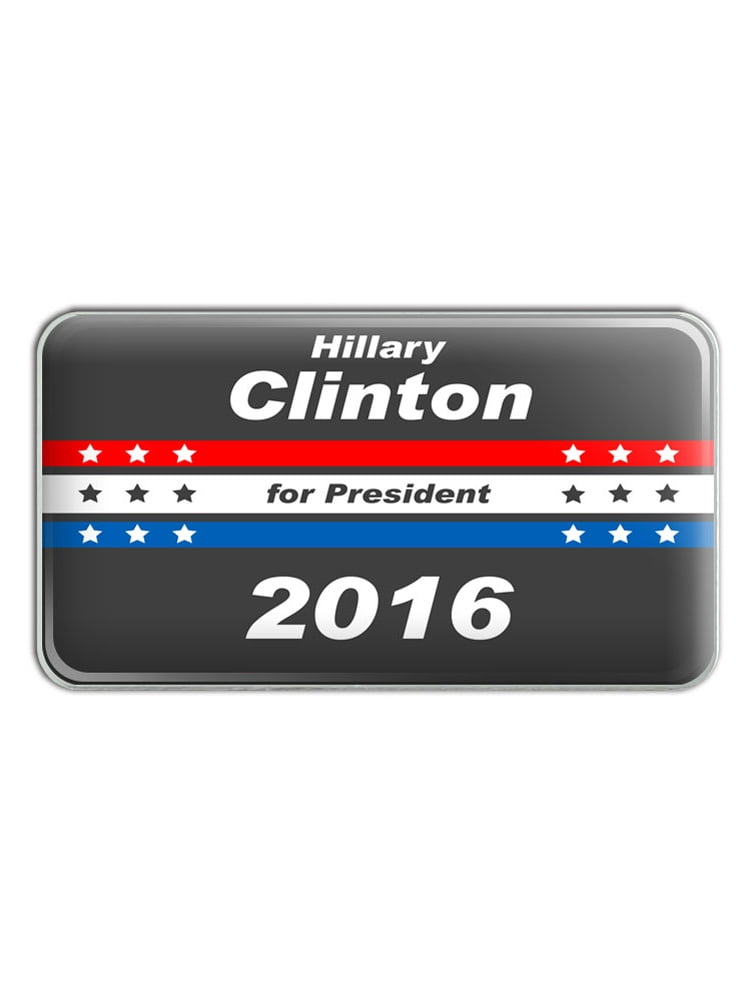 Hillary Clinton Democrat for President 2016 Metal Lapel Hat Pin Tie ...
