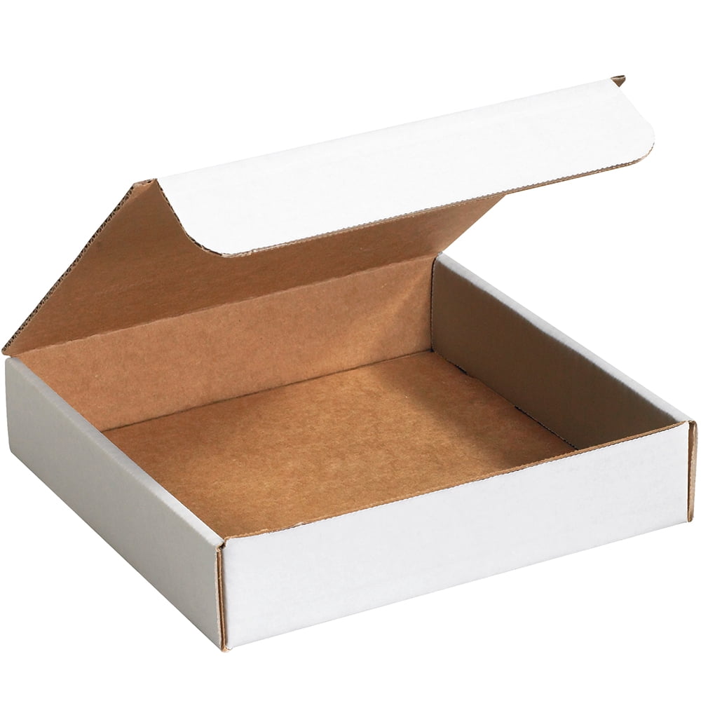 Box Partners Lit.Mailers,10x10x2,White,50/BDL - BXP M10102 - Walmart.com