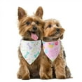 Cartoon Easter Bone Dog Triangle Bandana Pet Bib Accessory for Multiple ...