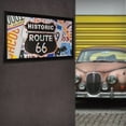 Historic Route 66 Framed LED Sign - Walmart.com
