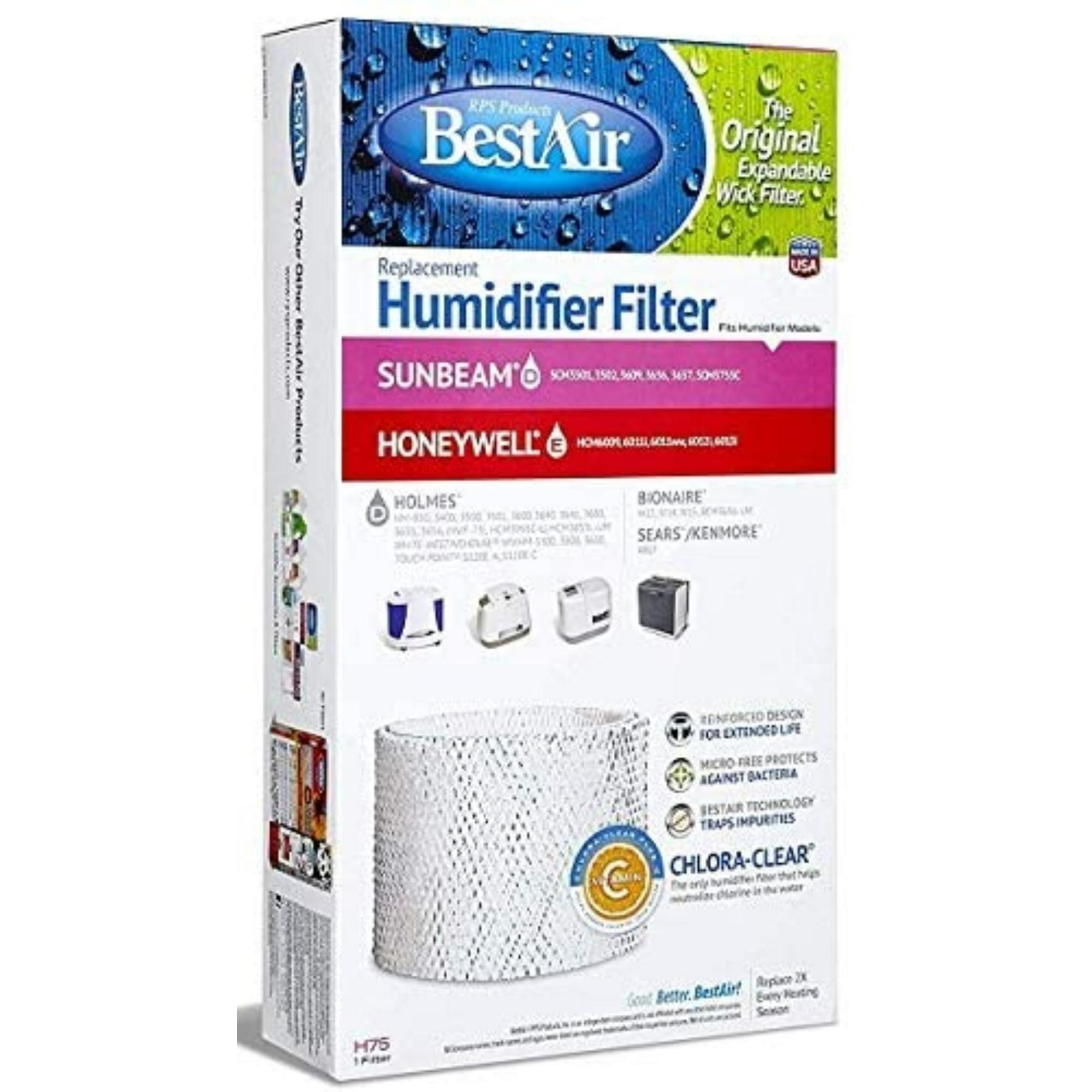 Click here for Lpi Bestair H75 Extended Life Replacement Humidifi... prices