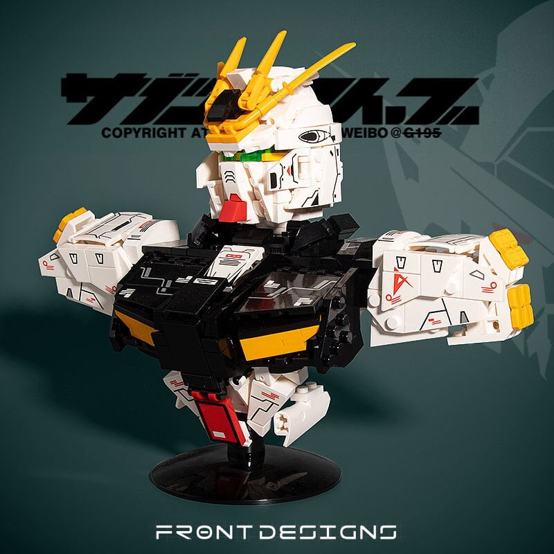 2021 Creator IDEAS Gundam Mecha Bust UC Bricks Set Robot Models Unicorn ...