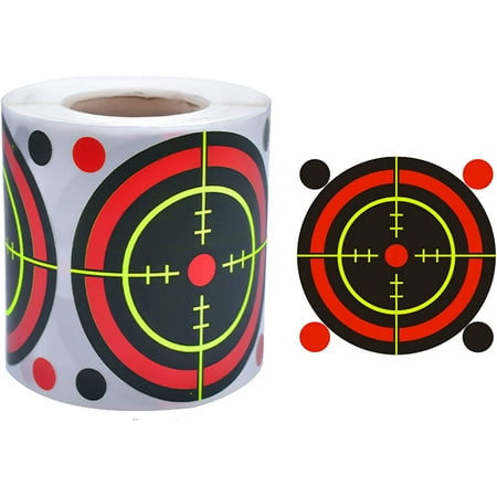 Lepai200 Pieces Range Shooting Splatter Target Stickers Reactive Self ...