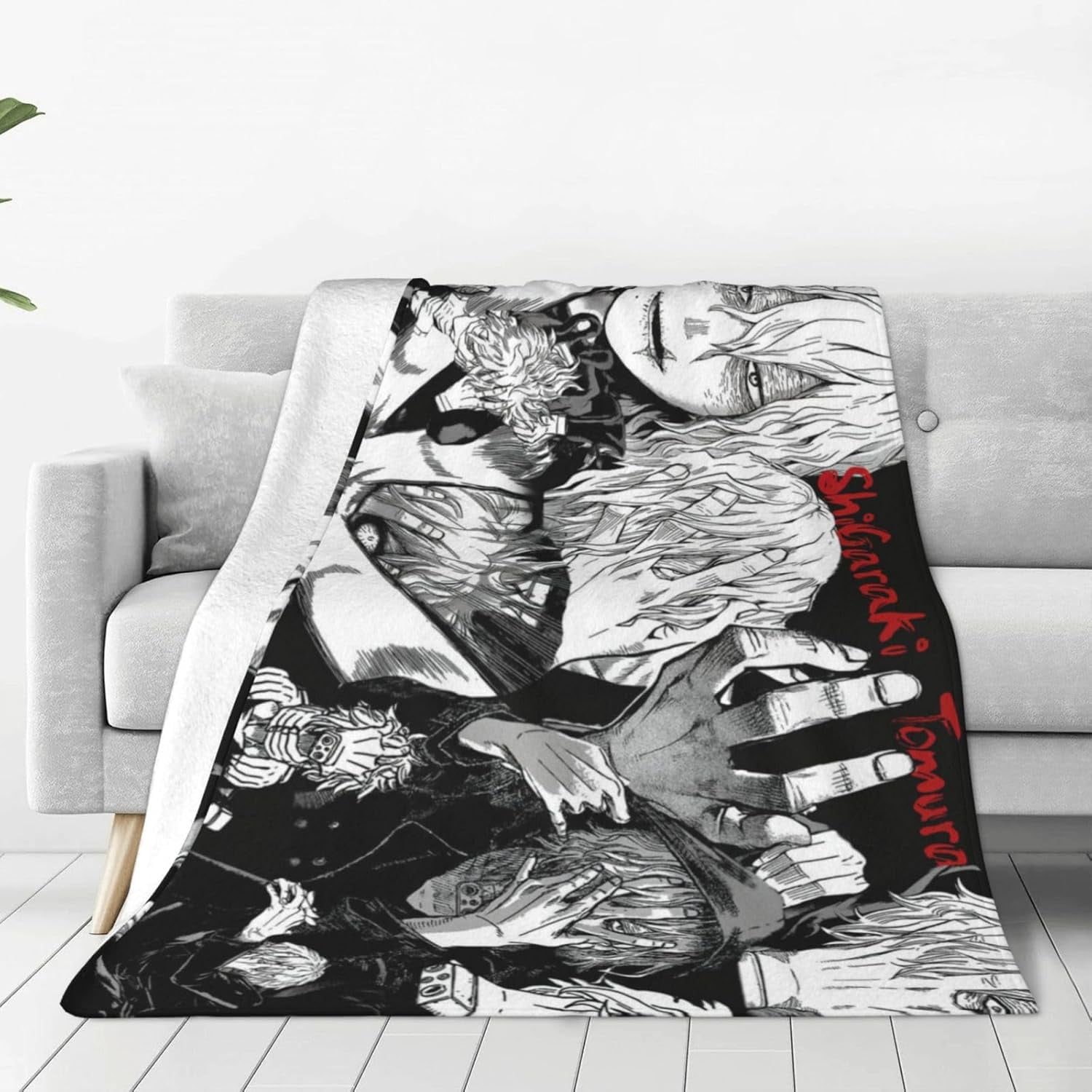 Click here for Walfour Throw Blankets My Hero Academia Shigaraki... prices