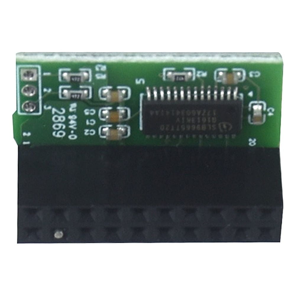1 módulo TPM 2.0 de 20 pines vertical/paralelo para SuperMicro AOM-TPM ...