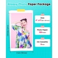 2 Pack Compatible with Amber M100/M200/M110/M210 Photo Printer Paper ...