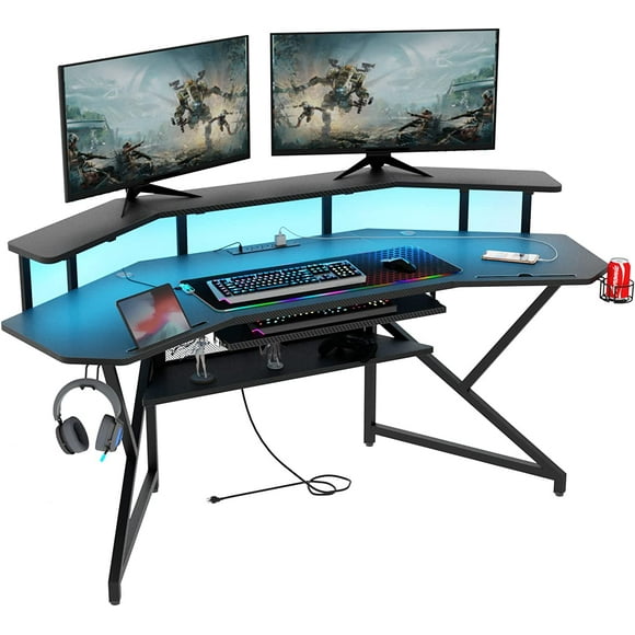 Computer Desks with Keyboard Trays