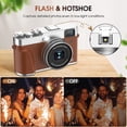 4K Digital Camera, 48MP Retro-Style Camera with Flash & Multi-Mode ...