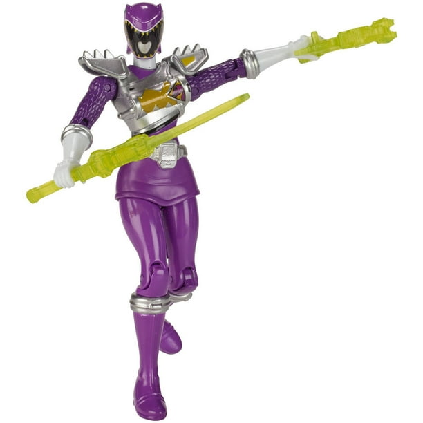 Power Rangers Dino Super Charge Dino Drive Purple Ranger - Walmart.com ...