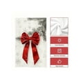 Christmas Red Bow 3D Printed Kitchen Hand Towel, 17x26 Inch(43×66cm ...