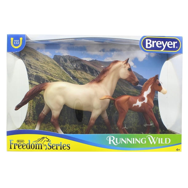 Breyer Freedom Series (Classics) Running Wild 2 Horse Set | Model Horse ...