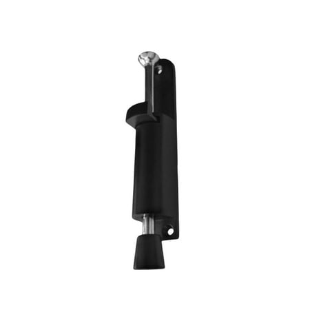 Heavy Duty Door Stopper Zinc Alloy Soft Rubber Step-On Stoppers Holder ...