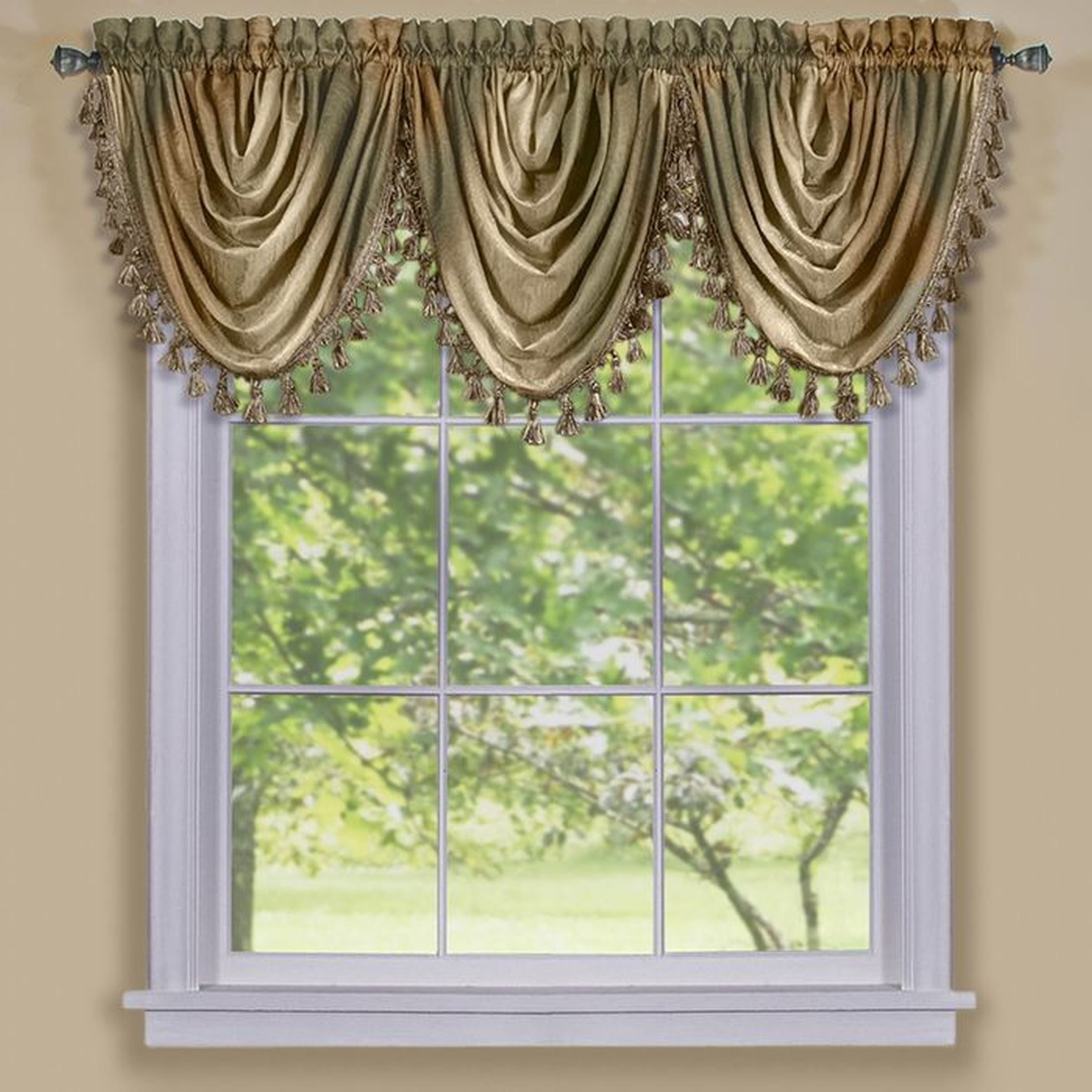 Meuse Waterfall Valance - Earth - Walmart.com