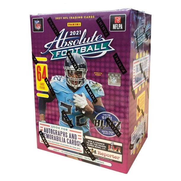 2021 Panini NFL Absolute Football Trading Card Blaster Box - FANATICS ...