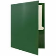 JAM Paper Laminated Two Pocket Glossy Folders, Green, 3/Pack - Walmart.com