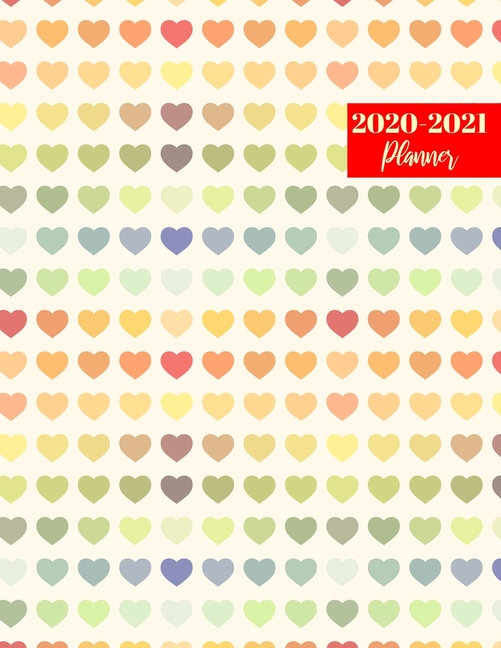 2020-2021 Planner: Cute Two Year Day Planner Calendar - Passion/Goal ...