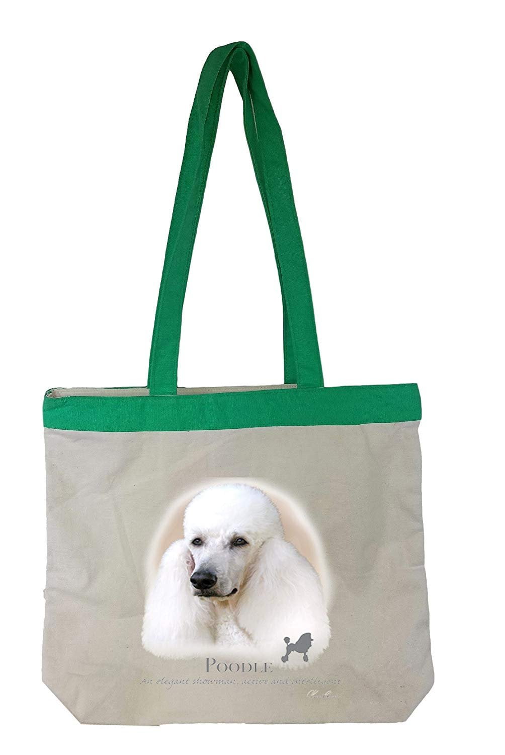 Poodle Dog Breed Beach Bag or Carry All Shopping Tote Bag Handbag by ...