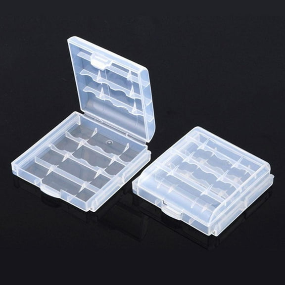Tenergy Large Battery Organizer Storage Case with Battery Tester, Holds ...