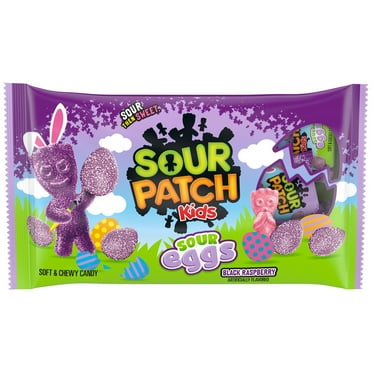 SOUR PATCH KIDS Original Bites, Soft & Chewy Fruit-Flavored Candy, 12 ...