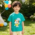 CAIVO T-Shirts Boys Summer Short Sleeve Tshirt Cute Cartoon Character ...